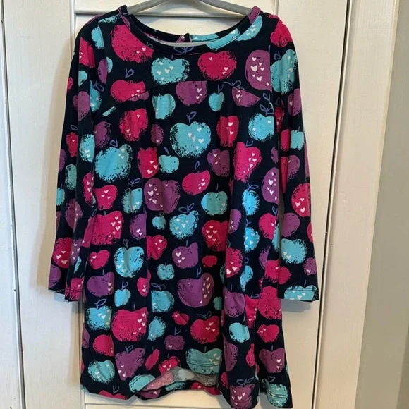 Hatley | Dresses | Euc Kids Apple Themed Hatley Dress | Poshmark